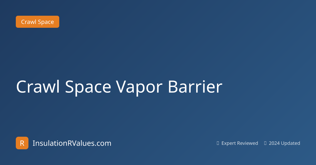 Crawl Space Vapor Barrier: Materials, Installation & Cost (2026 ...